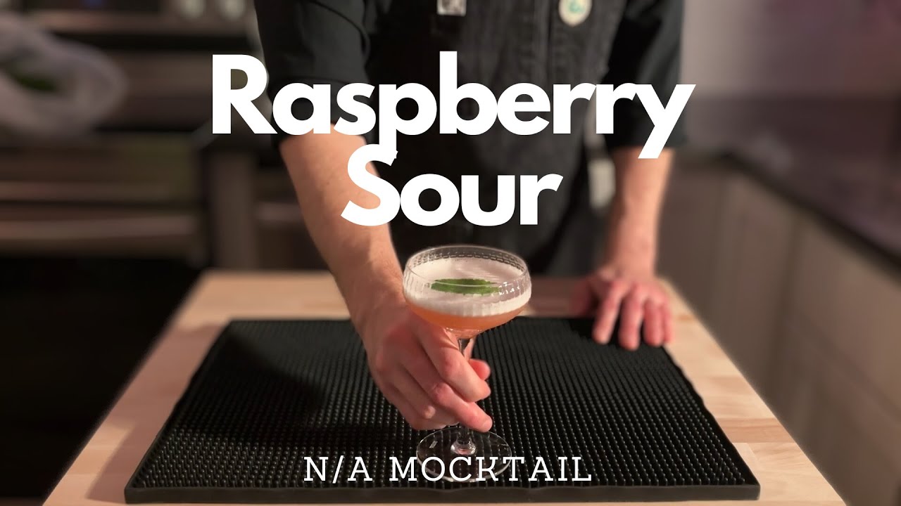 Raspberry Sour: An Easy Classic With a Non Alcoholic Twist - YouTube