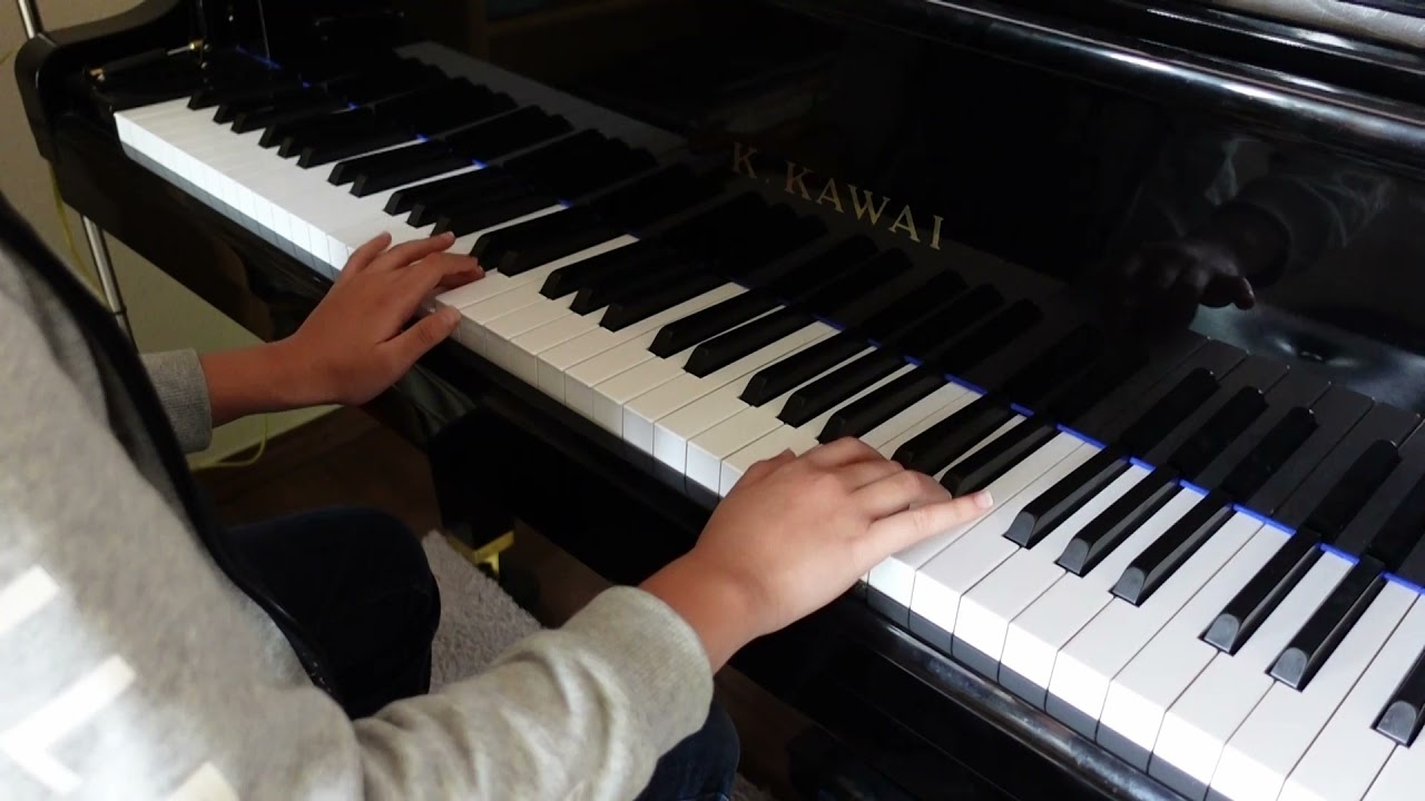 Junior Hanon No.19 practice - YouTube