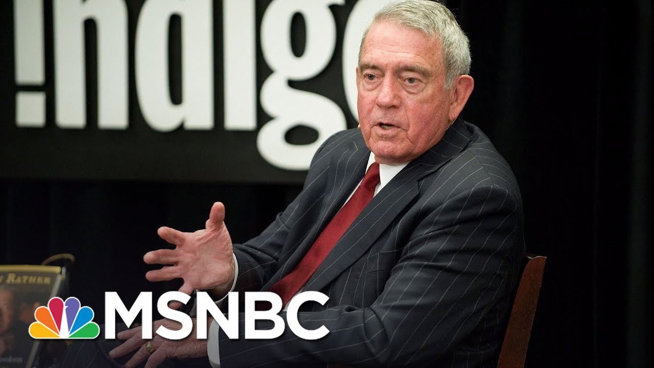 Dan Rather: "No, I Can't Respect" The Tone And Tenor Of The Donald ...