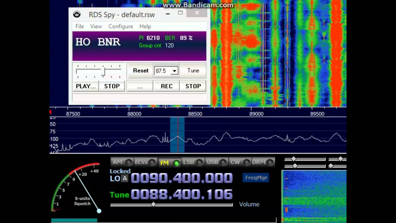 HDSDR with RDS Spy versus SDR# with RDS Spy - YouTube