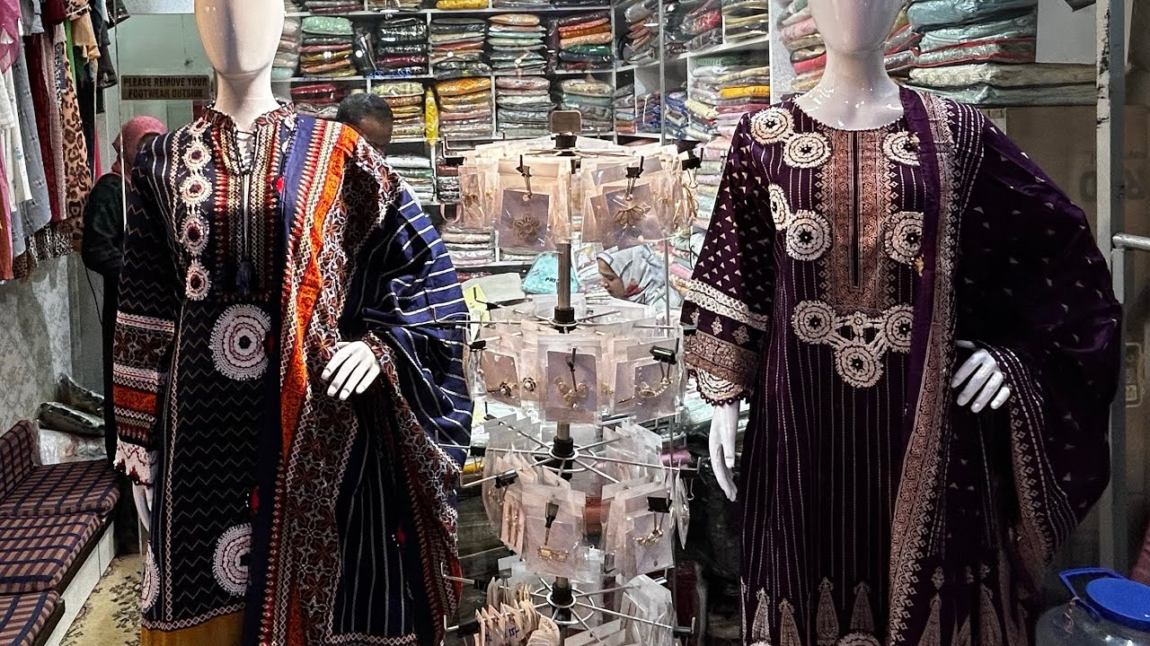 ORIGINAL KARACHI READYMADE SUITS COLLECTION IN COMMERCIAL STREET ...