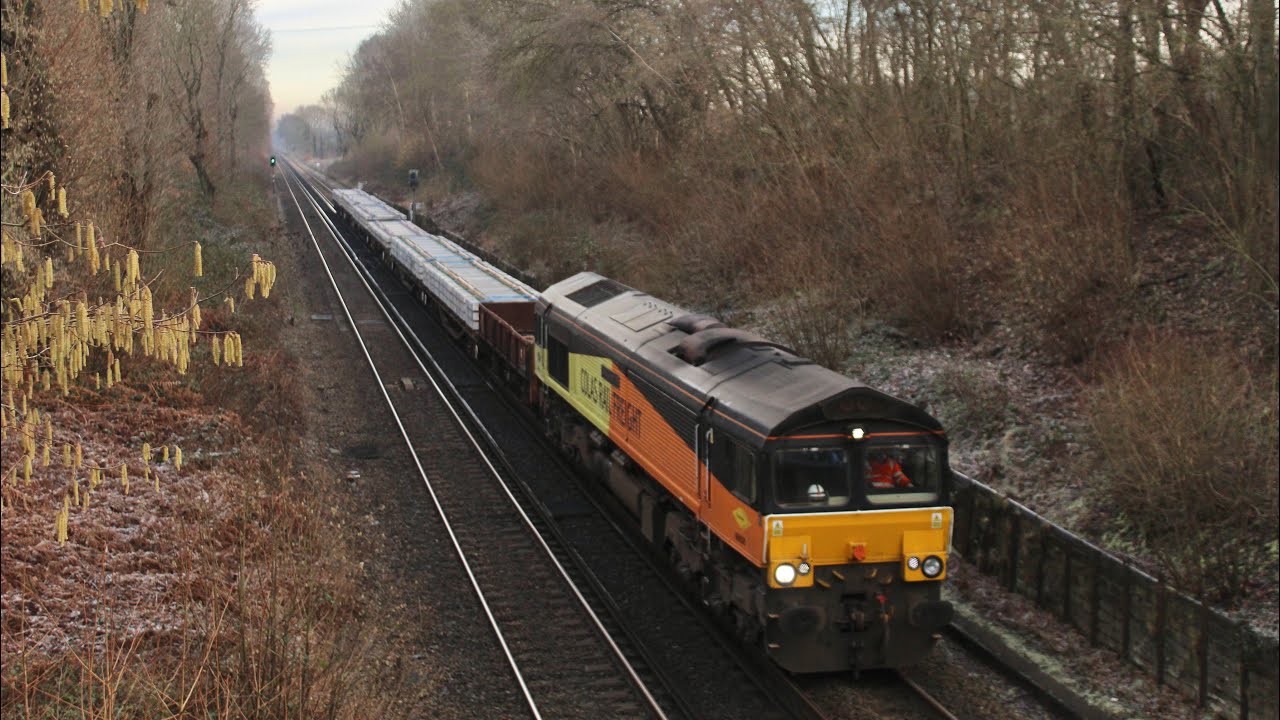 Kent Rail Action - January 2023 - YouTube
