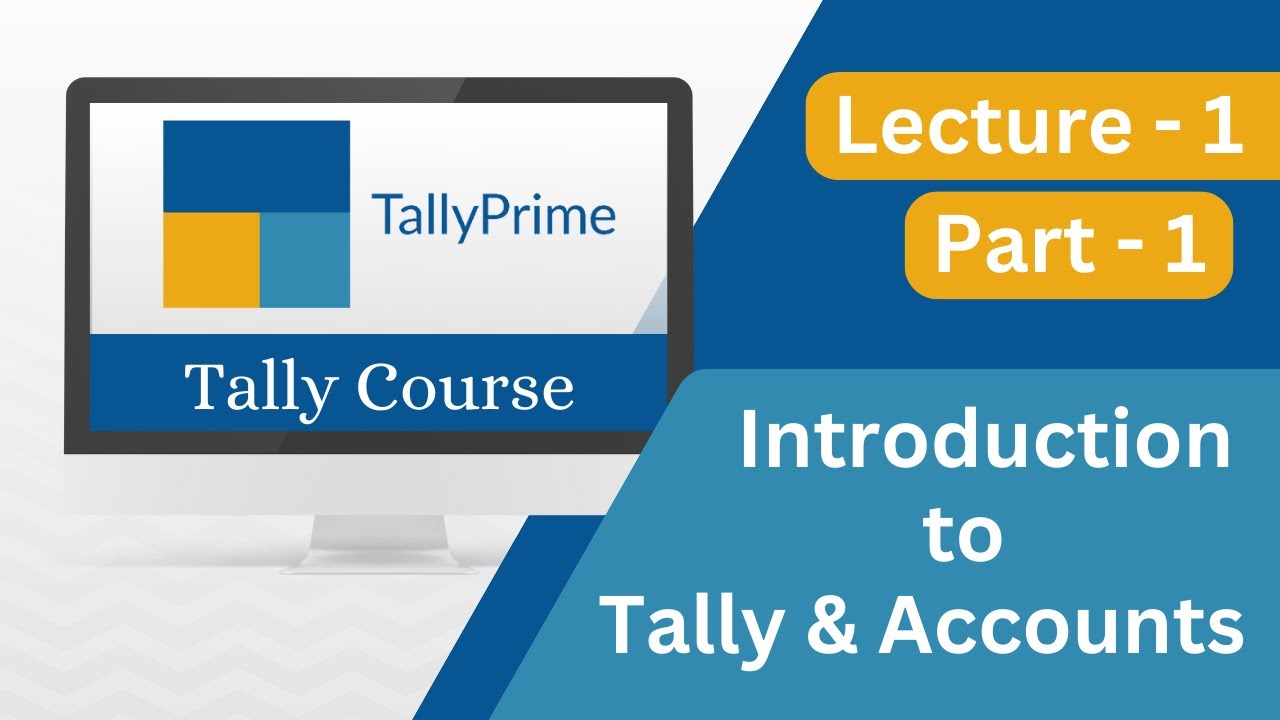 What is TALLY ? | Introduction of Tally L1P1 #tally #tallyprime - YouTube