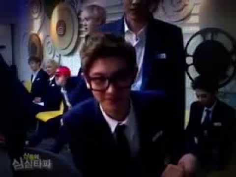 ▶ 130820 Sehun dancing to Ailee U&I cut at ShimShimtapa   YouTube360p)