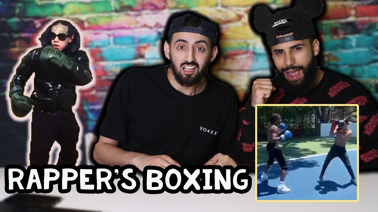 Rapper Boxing Match 😂(6ix9ine, Lil Tjay, Yk Osiris) - YouTube