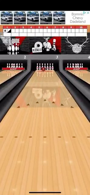 Strike Bowlero App - 8 Pin Kicked Out Strike #games #bowling # ...