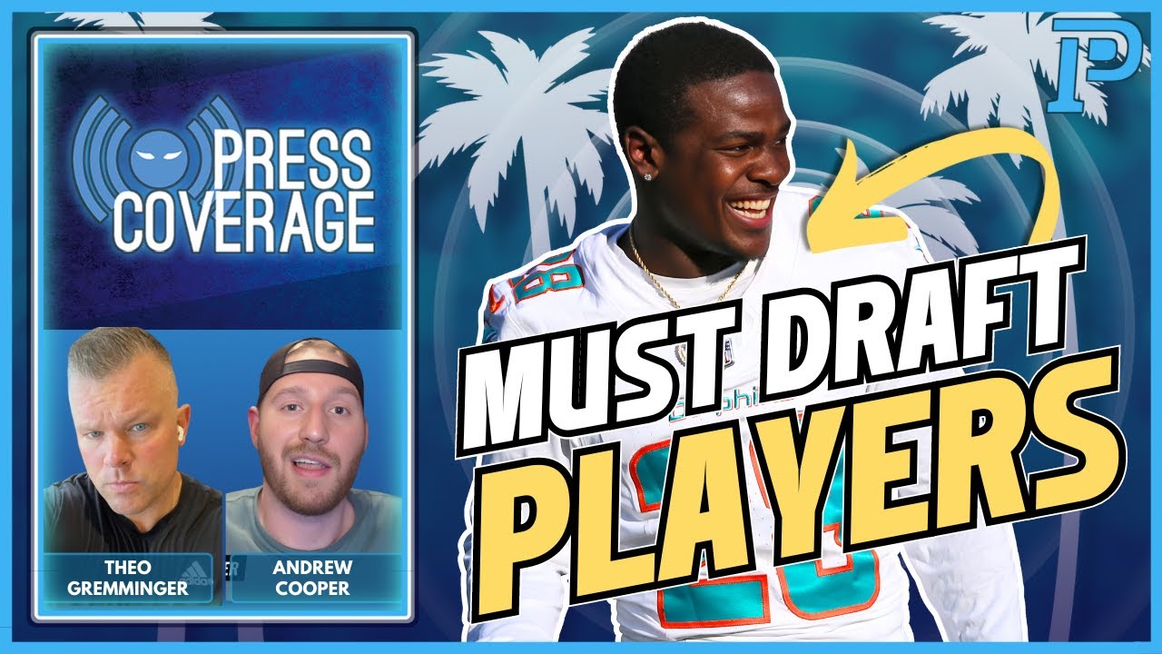 TOP 7 MUST DRAFT Players for 2024 Fantasy Football | ADP Winners to ...