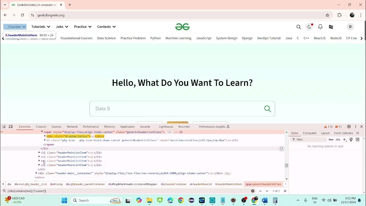 Selenium Exercises: Mouse hover Handle in Selenium | Selenium Tutorial | Java Selenium for ...