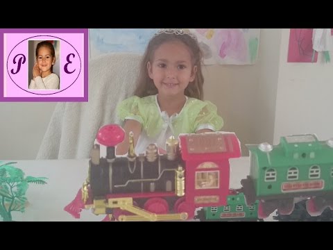 Oyuncak Tren ve vagonlar .. çocuk videosu. train for kids doll toys