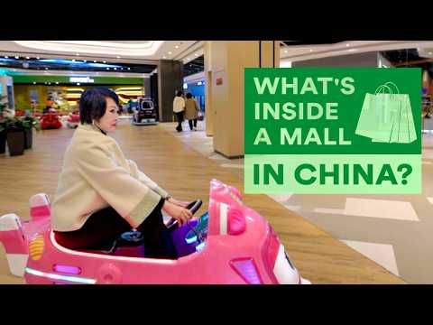 What's Inside a Mall in China? Golden Eagle Experience | One World in Nanjing