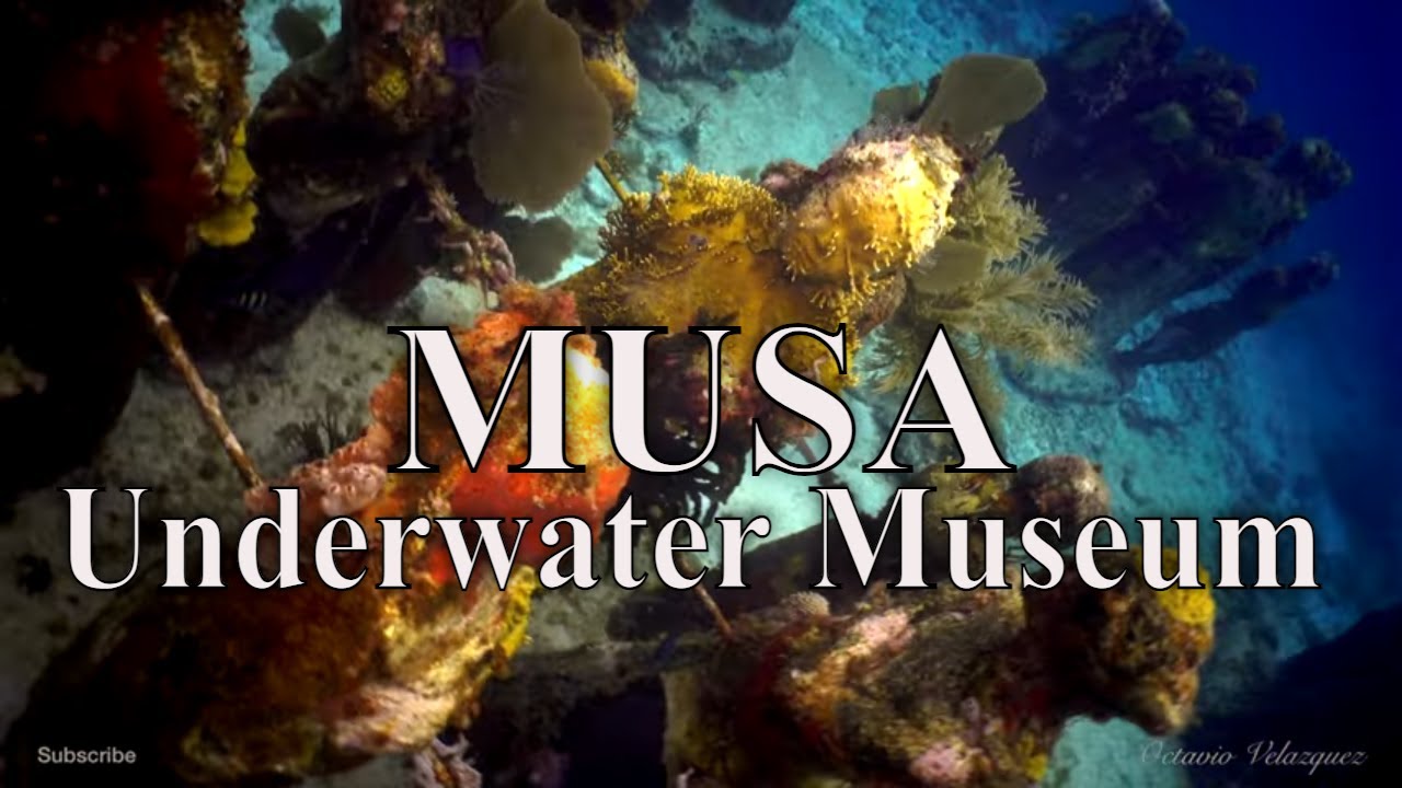 MUSA | Underwater Museum of Art, Cancun Mexico - YouTube