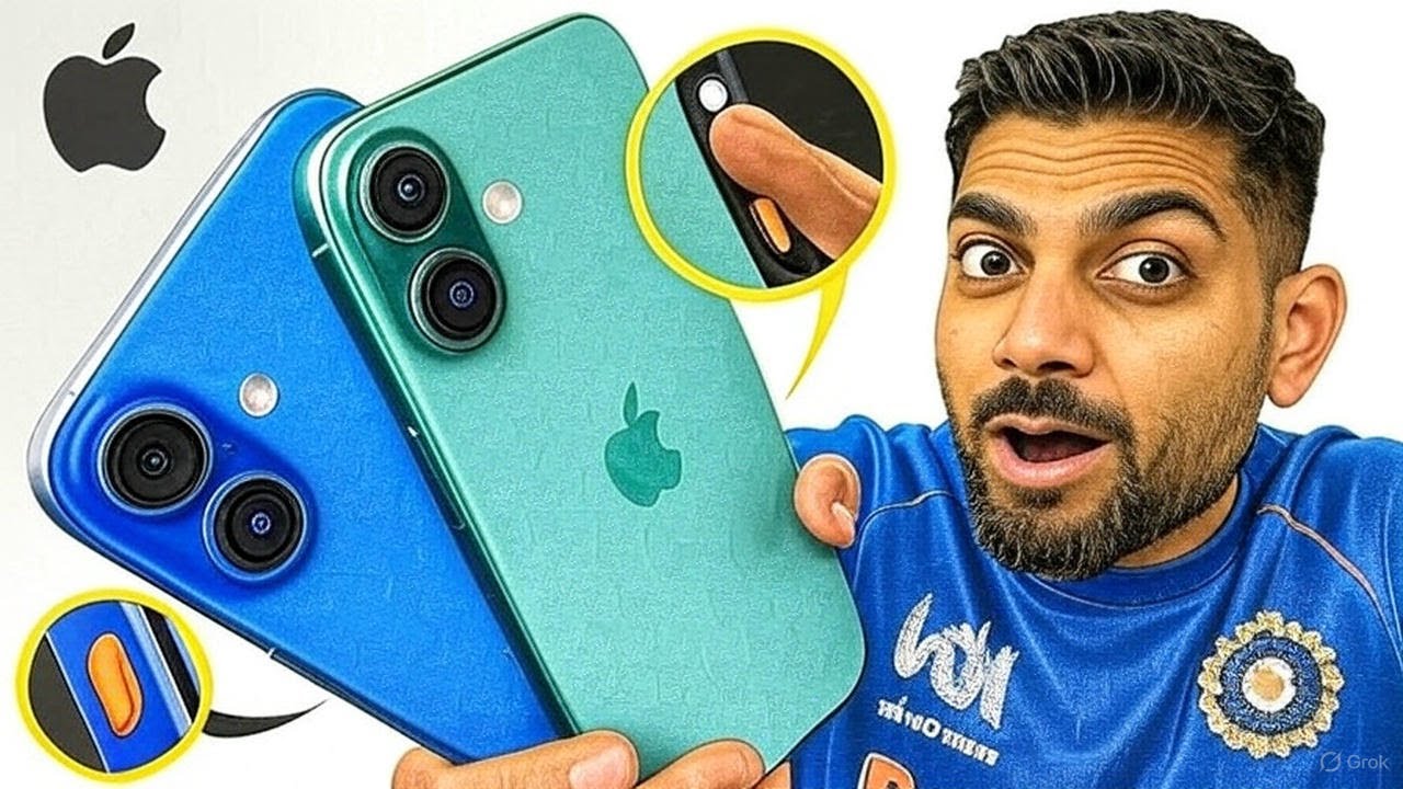 iPhone 16 Bigger Battery, A18 Bionic Chip, Capture Button, New Design ...