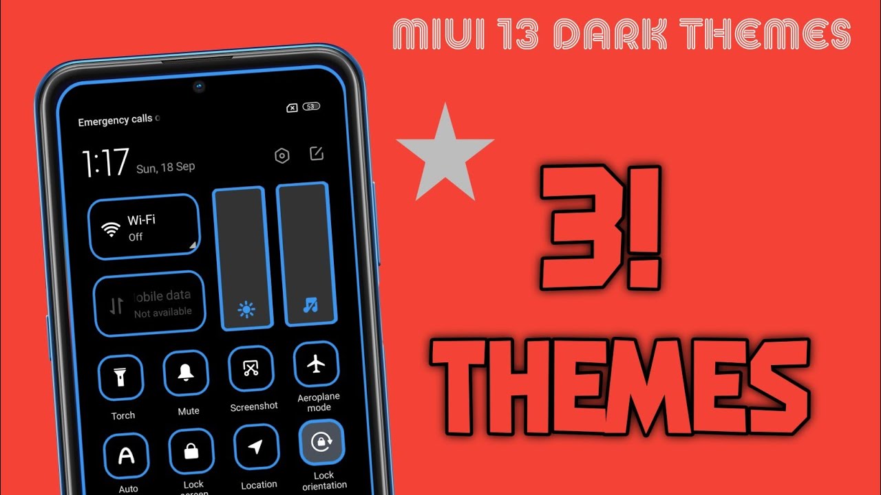 Top 3 MIUI 13 Themes | MIUI 13 Theme | MIUI THEME | New Dark MIUI 12 ...