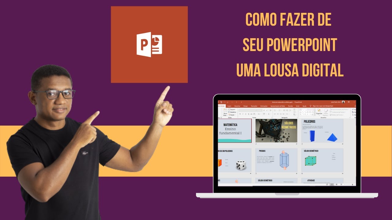 Aula de matemática no PowerPoint | Lousa Digital no ppt - YouTube