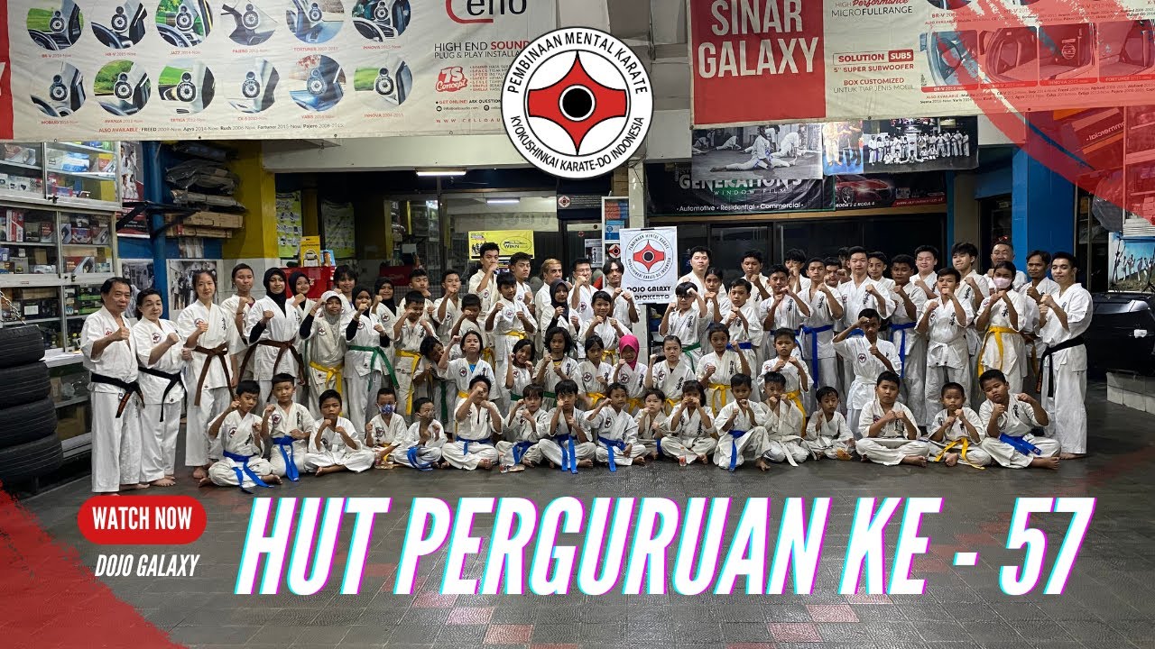 HUT Perguruan Pembinaan Mental Karate Kyokushinkai Karate-Do Indonesia ...