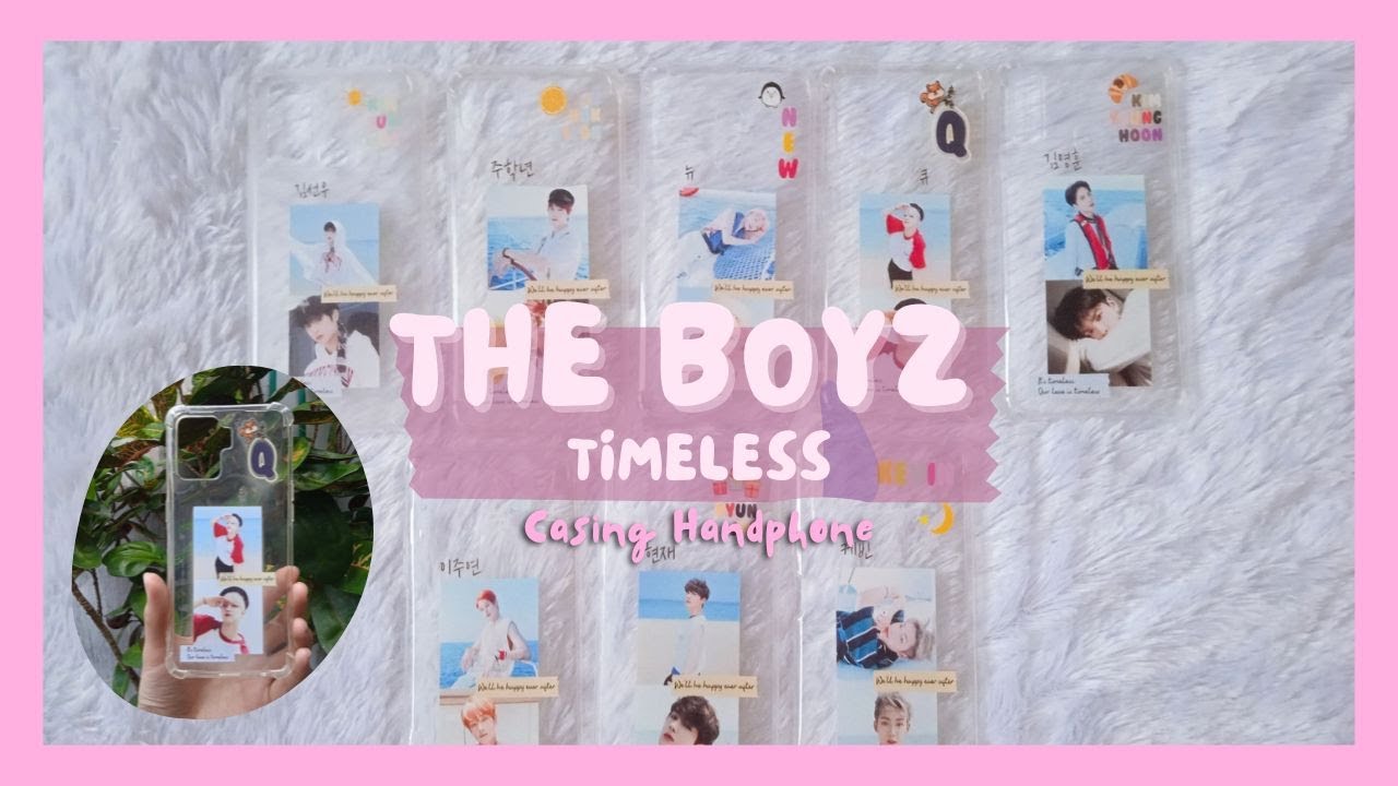 Casing HP The Boyz - Timeless | Phone Case The Boyz | Casing HP The Boyz by Jangmi K-Pop Shop ...
