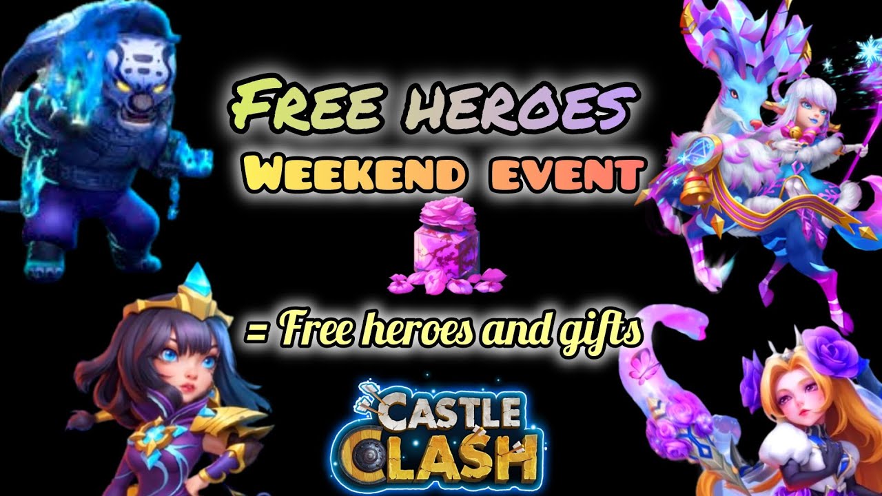 The Luckiest Castle Clash Event Ever?! 🔥3 OP Heroes + Crazy Rewards ...