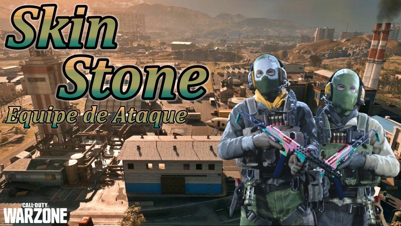 COMO DESBLOQUEAR AS VARIANTES DA SKIN DO STONE EQUIPE DE ATAQUE WARZONE ...