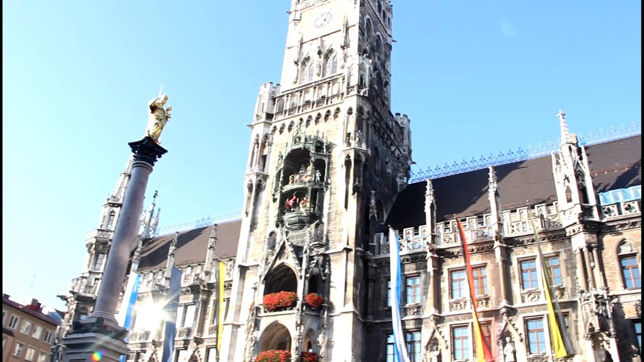 Marienplatz Glockenspiel - YouTube