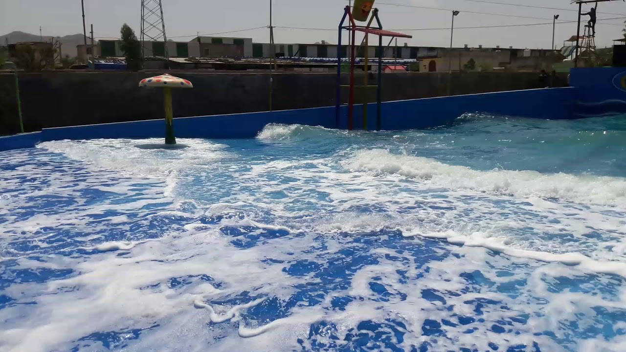 Wave Pool in Greenland water Park - YouTube