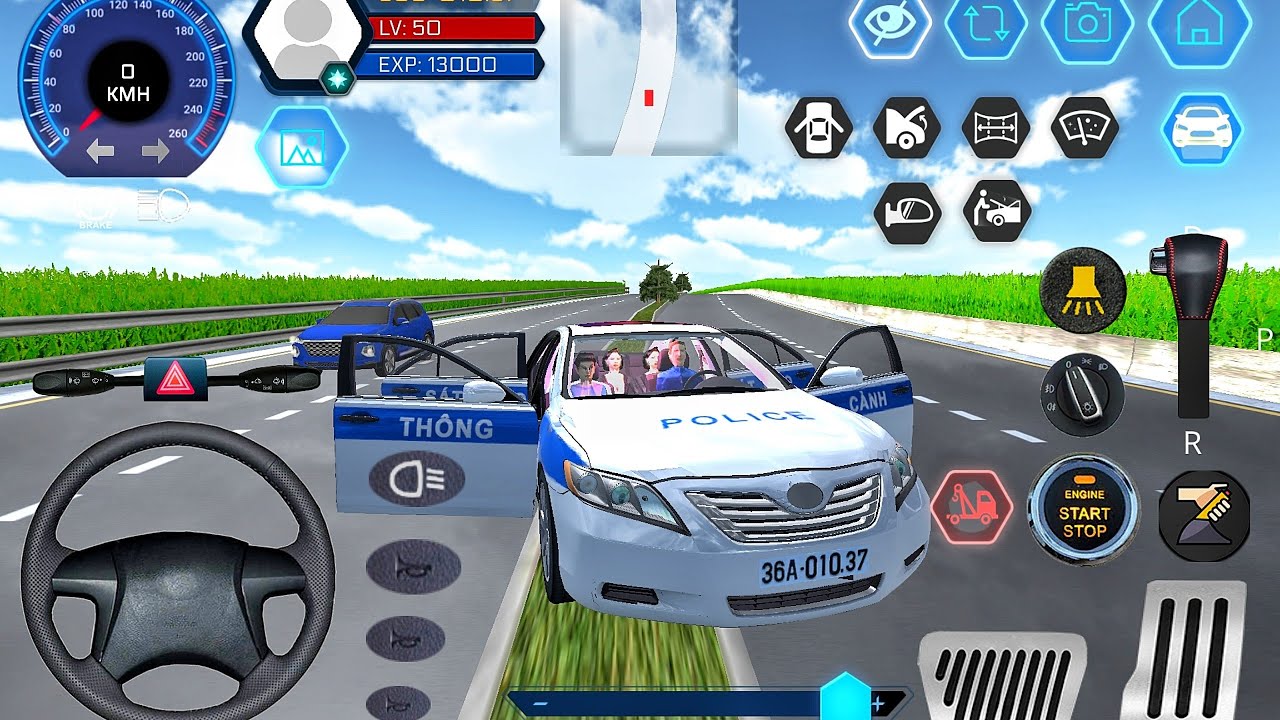 Toyota Police Car Highway Driving Simulator 2025: Car Simulator Vietnam ...