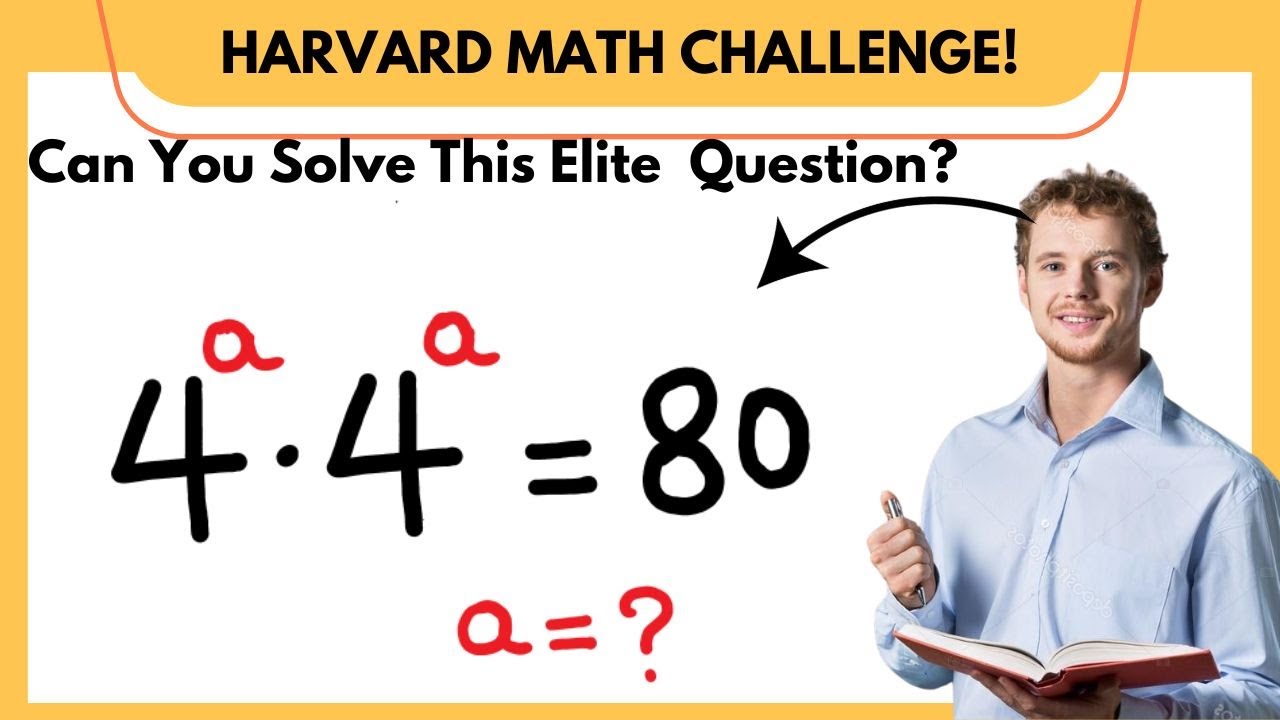 Can You Pass Harvard Entrance interview question? Solve a Step-by-Step ...