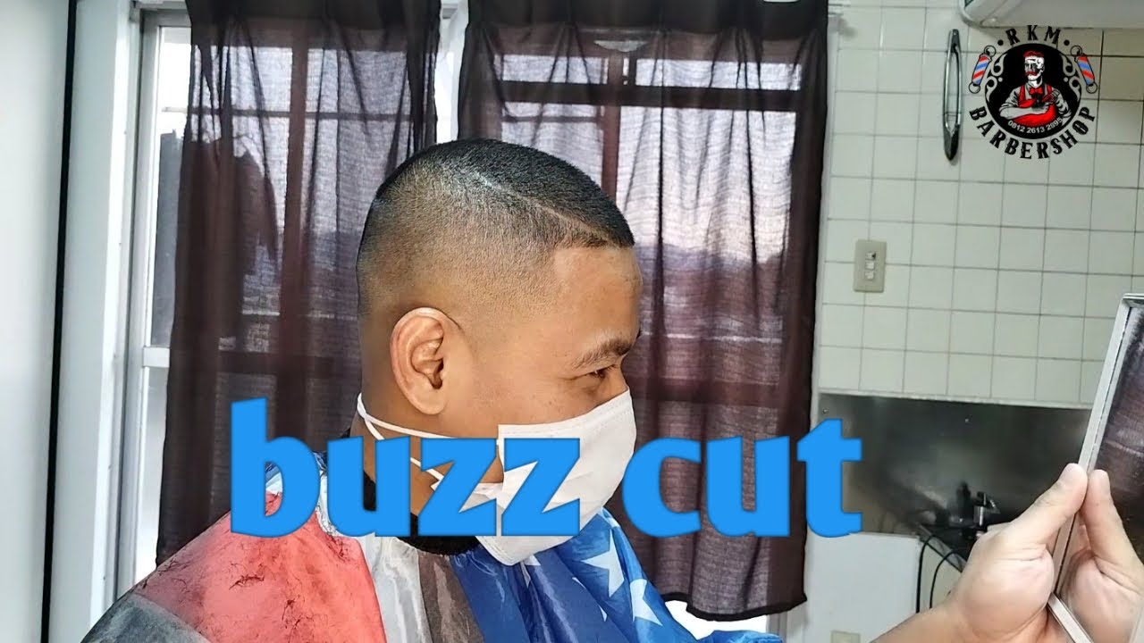 BUZZ CUT HAIRCUT || TUTORIAL PEMULA - YouTube