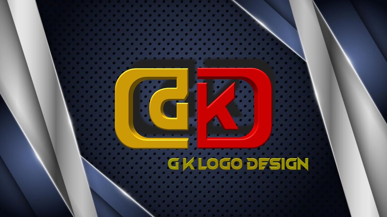 G K Logo Design In Pixellab #pixellab #logo #shorts #short - YouTube