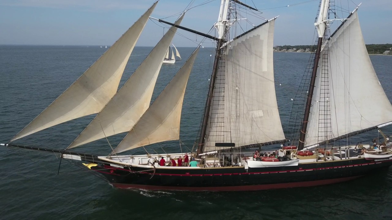 Shenandoah & Alabama The Black Dog tall ships - YouTube