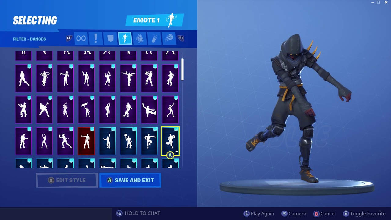🔥 *UPDATED* Fortnite Cloaked Star Skin Outfit Showcase with All Dances ...