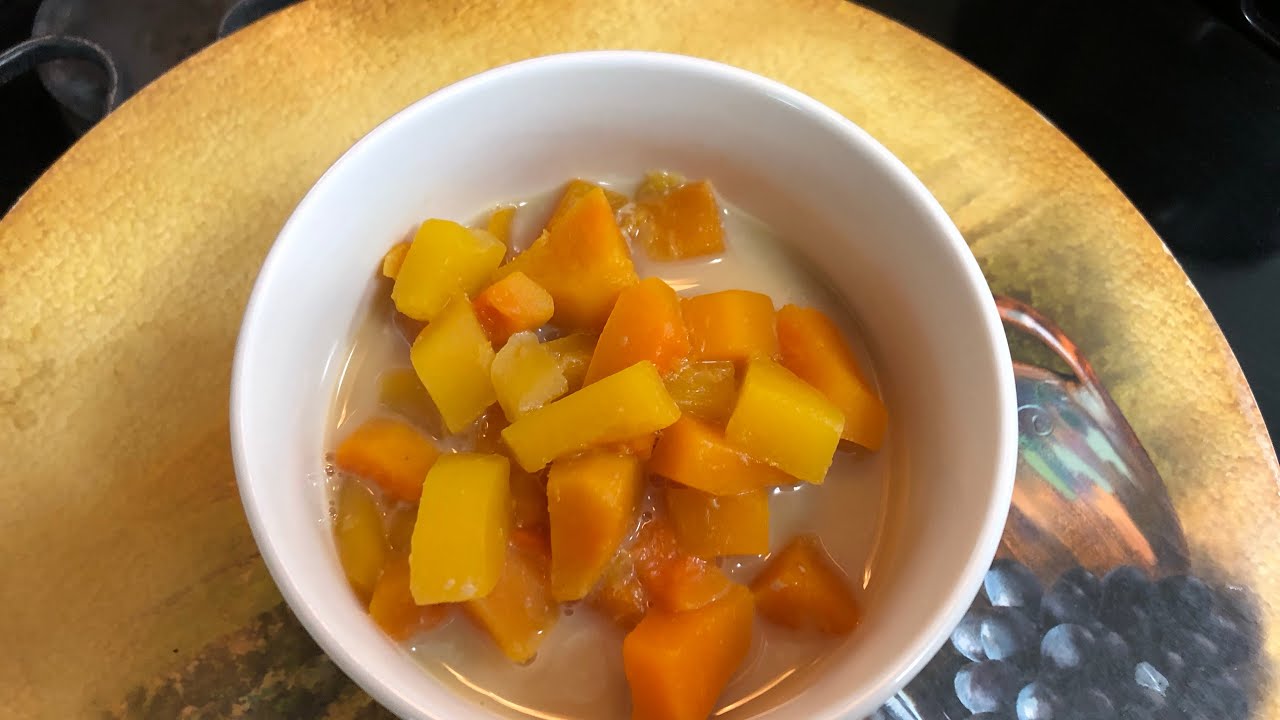 Como preparar calabaza con leche - YouTube