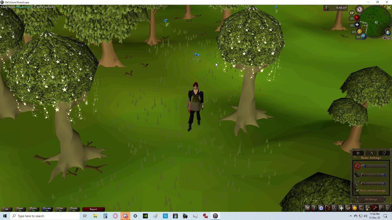 OSRS Magic Trees - YouTube