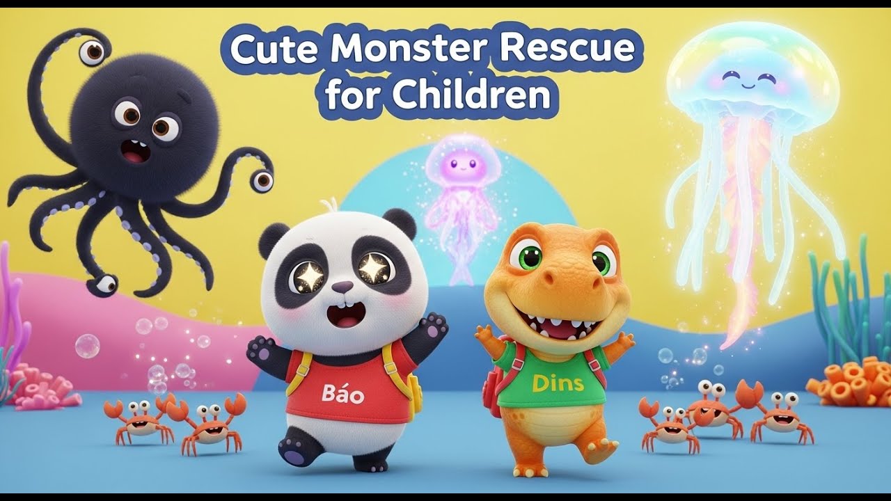 Join Bao the Panda and Dino the T-Rex Save the Whisper Queen - Funny ...