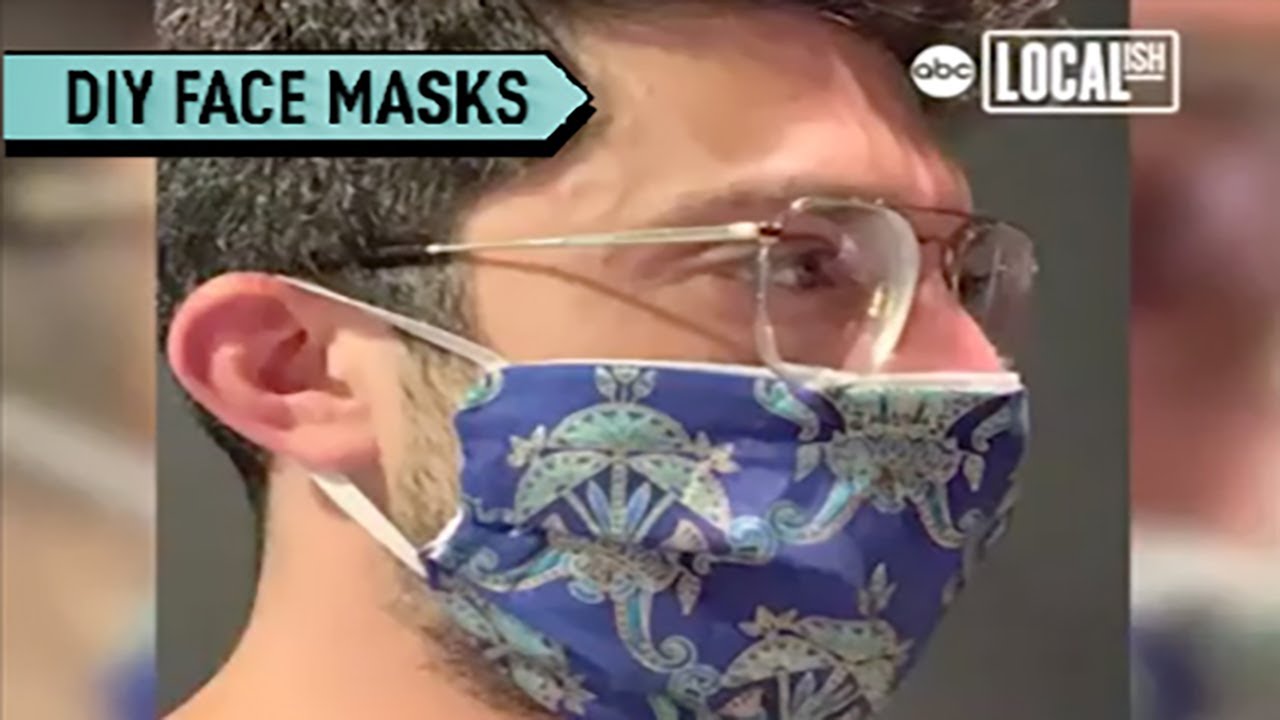 How To Make a Protective Face Mask at Home | More in Common - YouTube