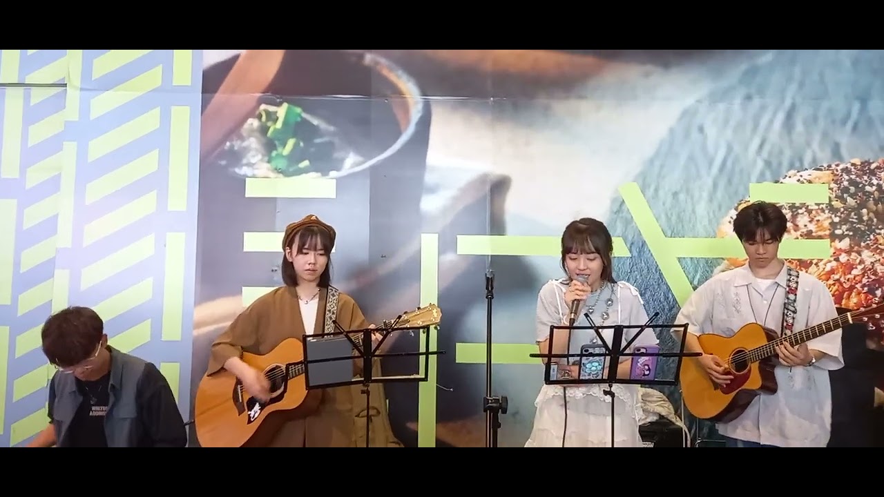 8-6-2024 🌃 旺角 Man_Sum Caleb_Leung Matt_Lee...... Busking 🎶 🎤 🎸 🥁 🔊 🟦 ...