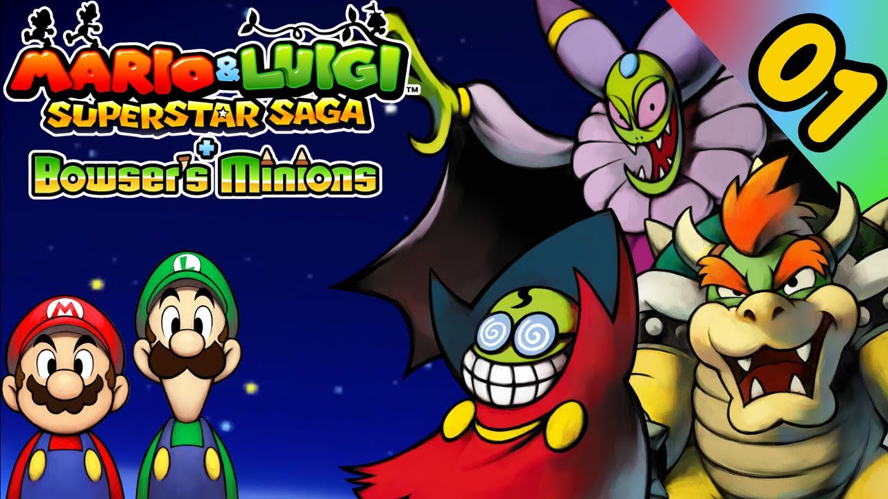Mario & Luigi Superstar Saga + Bowser's Minions [1] | ONWARD TO THE ...