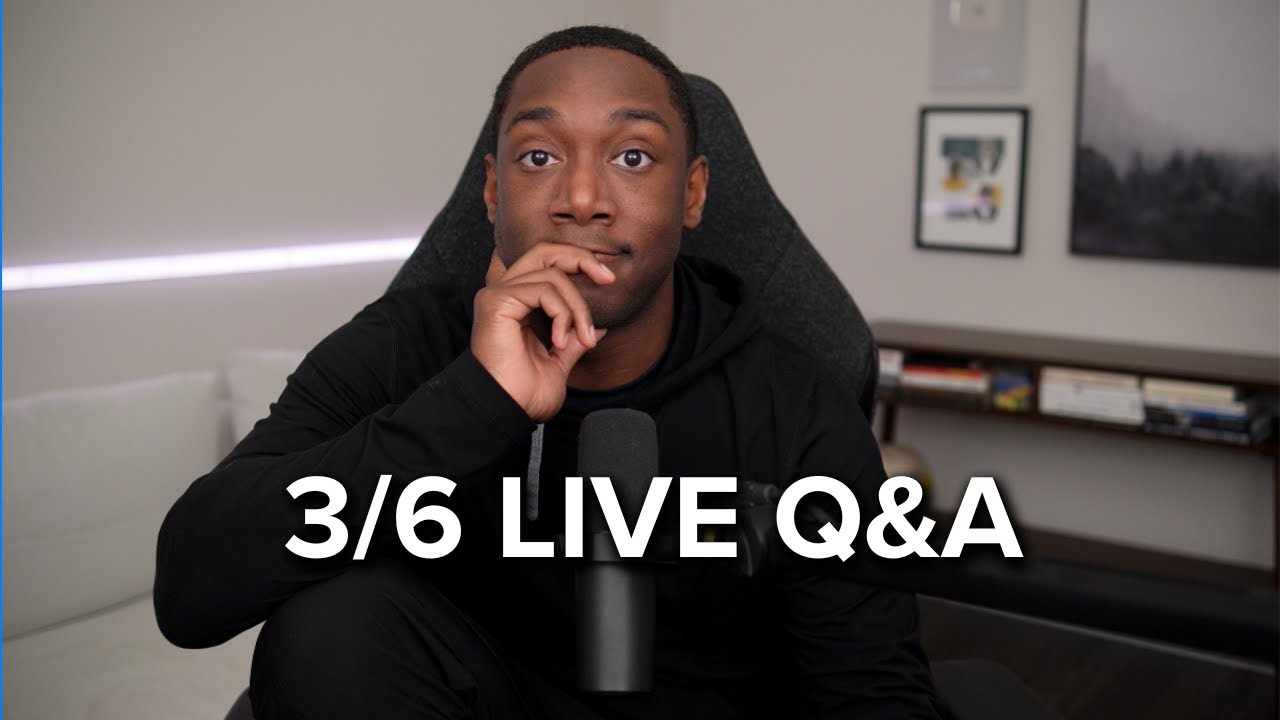3/6 Live Q&A - YouTube