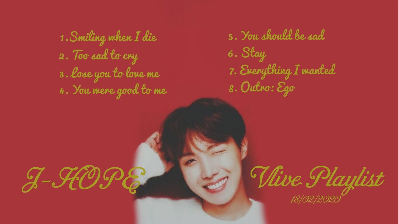 [Vlive 180220] J-Hope's Playlist - YouTube