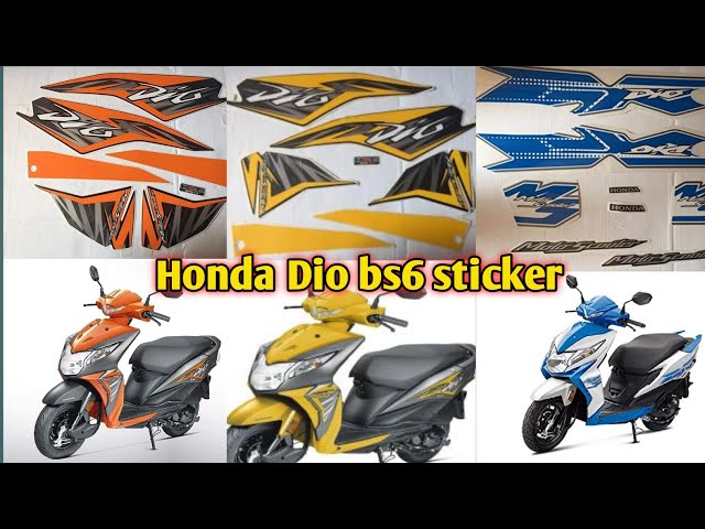 Honda Dio Sticker