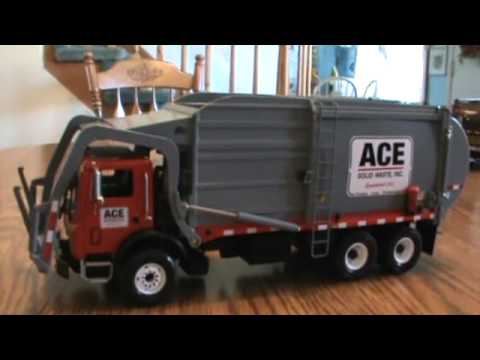 First Gear Garbage Trucks - YouTube