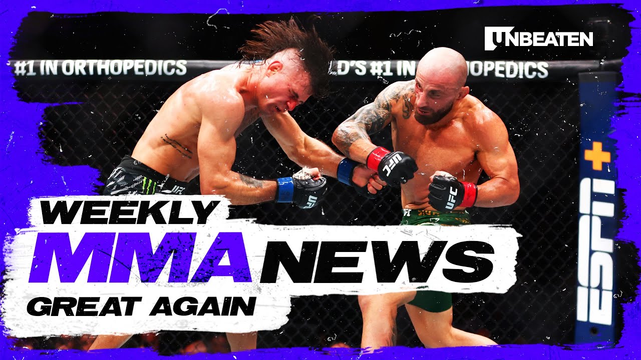Weekly MMA News: Great Again - YouTube