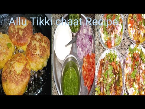 Chole Wale Allu Tikki Tasty Chaat Banaiya Ghar Me Kha Ke Subka Dil ...