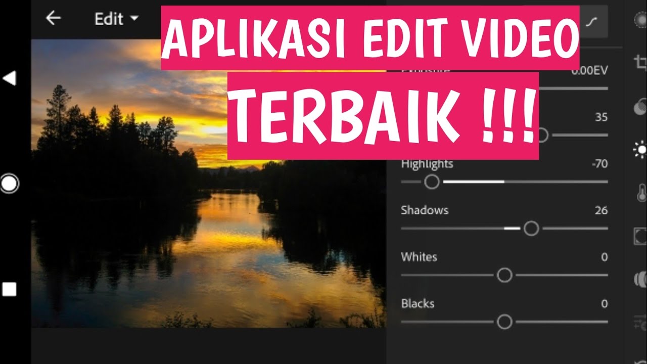 Aplikasi Edit Video Terbaik Android Tanpa Watermark Gratis - YouTube