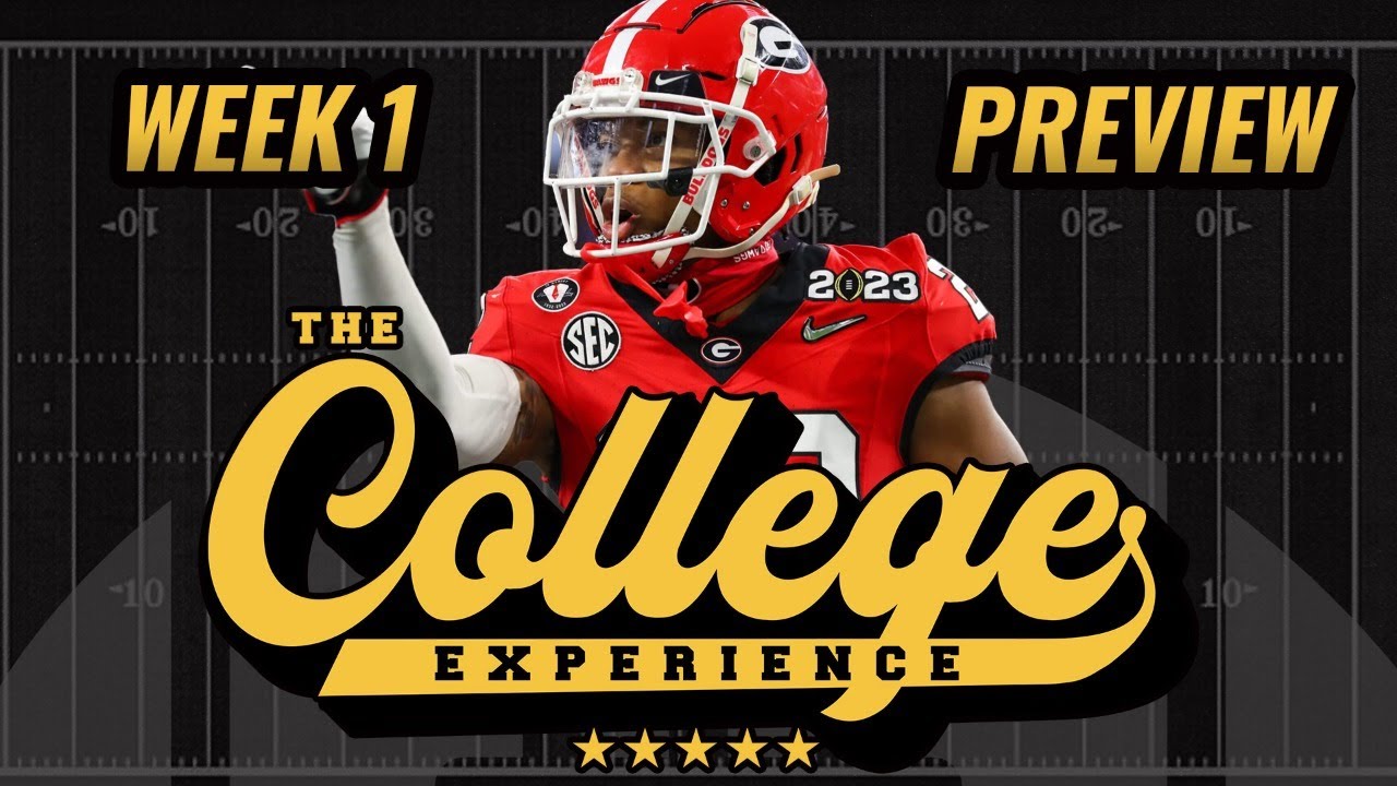 College Football Week Zero & Week 1 Preview & Picks | The College ...