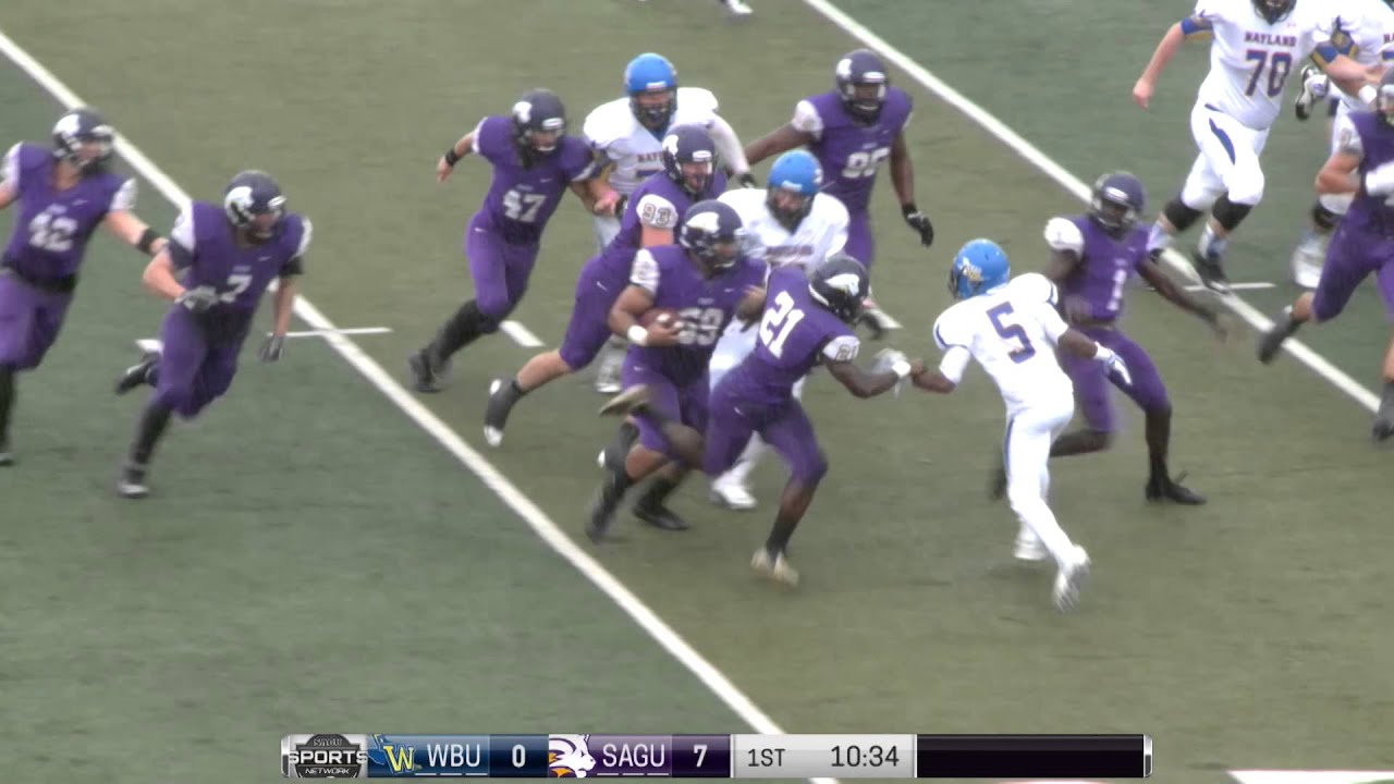 Wayland Baptist vs SAGU (First Half) » College Football 2015 - YouTube