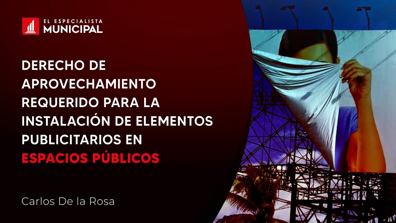 Elementos Publicitarios - El Derecho de Aprovechamiento - YouTube