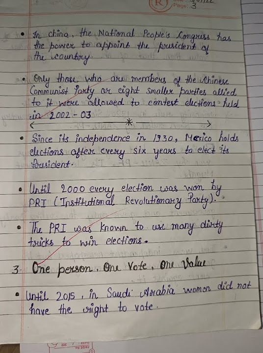 class 9 civics ch-1 notes🌈/ncert civics chapter 1 notes/ - YouTube