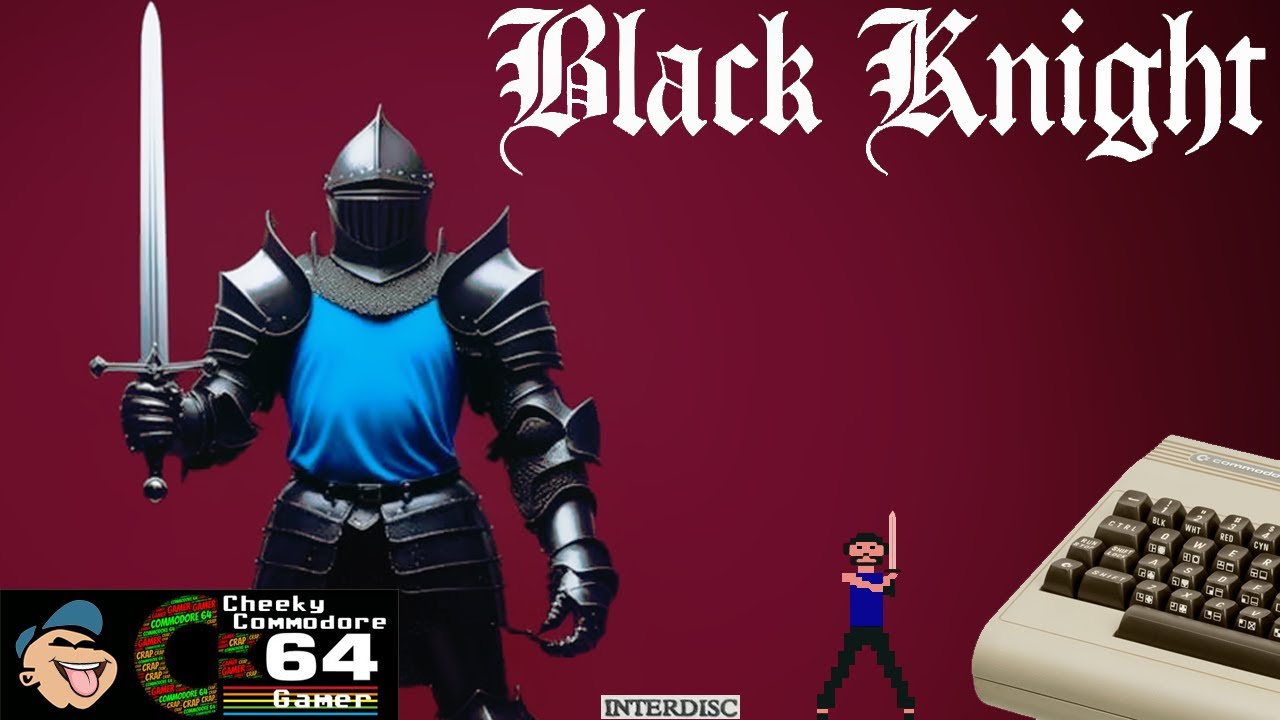 BLACK KNIGHT – Commodore 64 (1984) | Brutal Arcade Platformer - YouTube