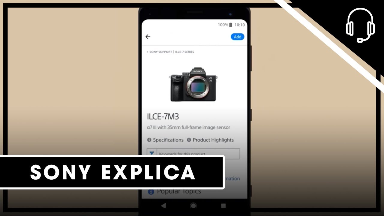 Sony | Suporte | App Mobile | Conheça o App mobile Support by Sony ...