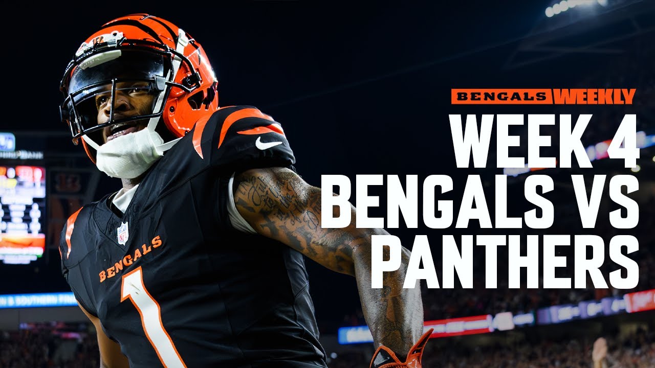 Preview: Week 4 Bengals at Panthers | BENGALS WEEKLY - YouTube